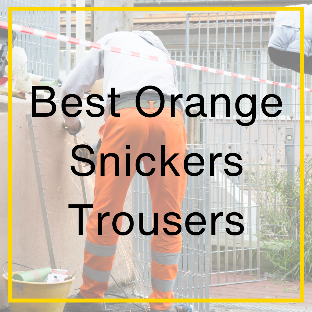 Snickers Orange Trousers: Customer Favourite Snickers Workwear ...
