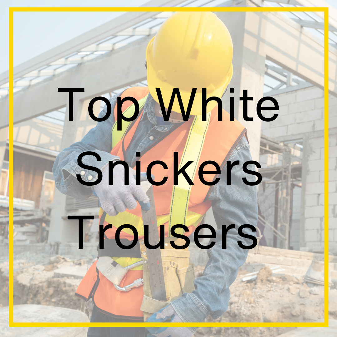 Best White Snickers Trousers | Tradeworx Online